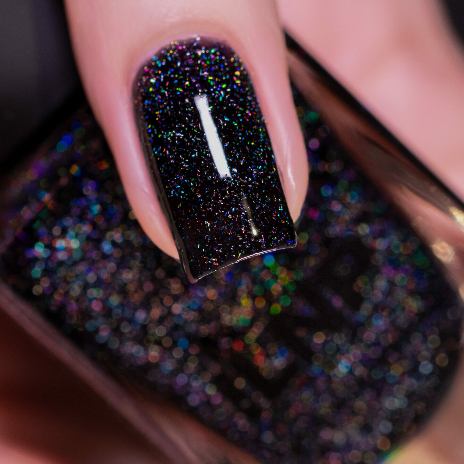 ILNP Showstopper - Vivid Magenta Shimmer Nail Polish