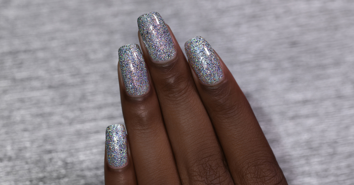 ILNP The Lighthouse - Intense Silver Ultra Holographic Metallic Nail Polish
