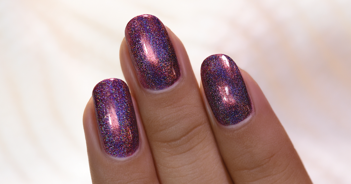 ILNP Love Language - Rich Cabernet Red Ultra Holo® Nail Polish