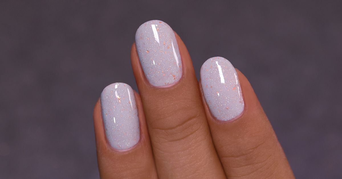 ILNP Tombstone - Bone Grey Holographic Nail Polish