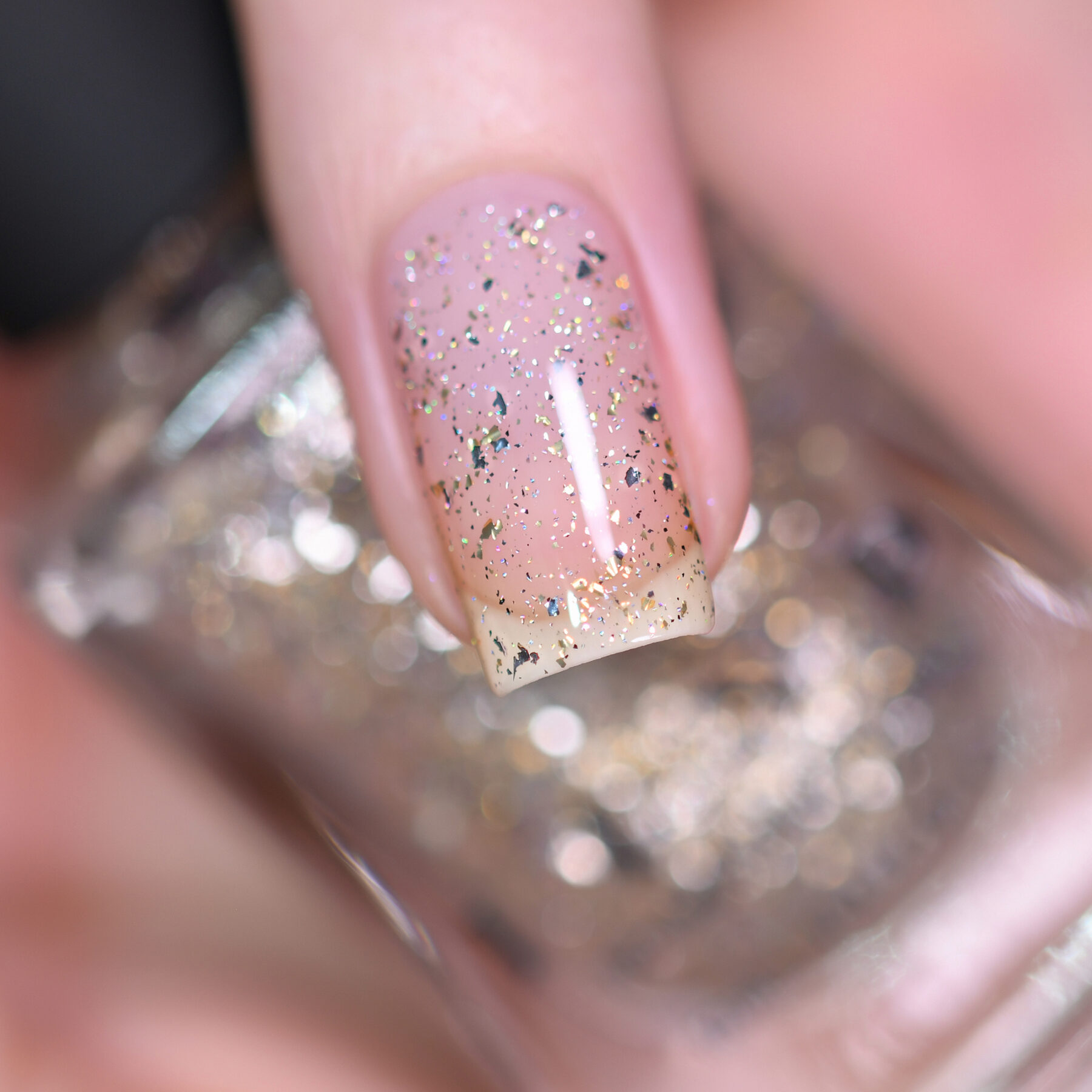 ILNP Boutique Effect Nail Polish | Clear-Based Topper Polishes