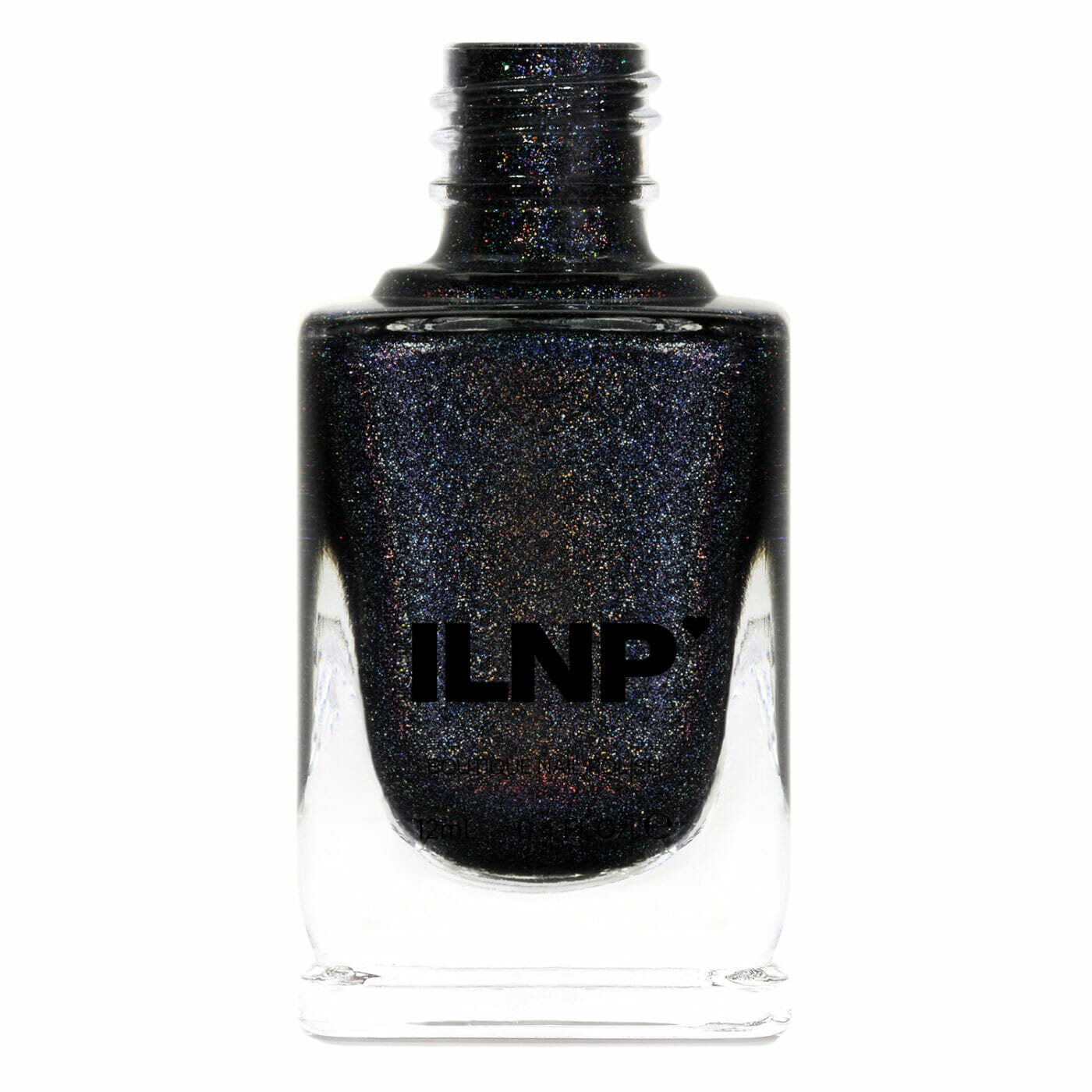 ILNP Hex - Black Jelly Shimmer Nail Polish