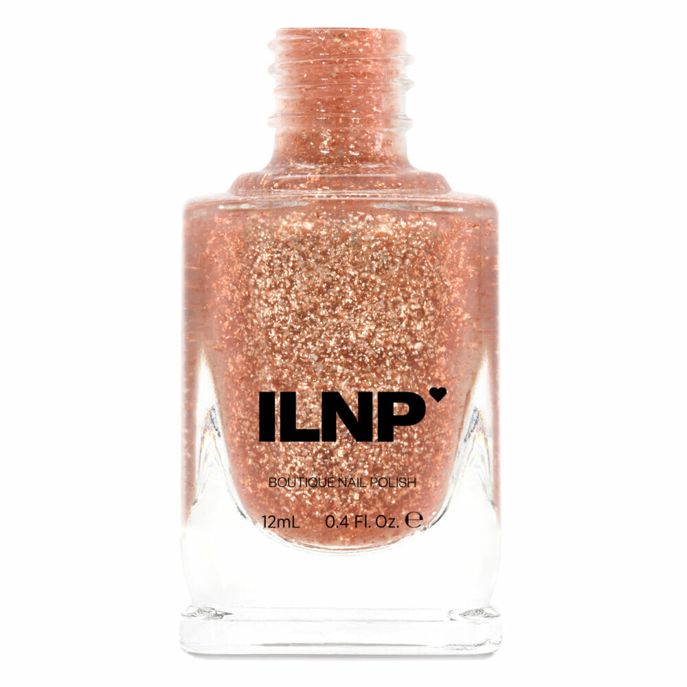 Ilnp Autumn Warm Brown Shimmer Nail Polish