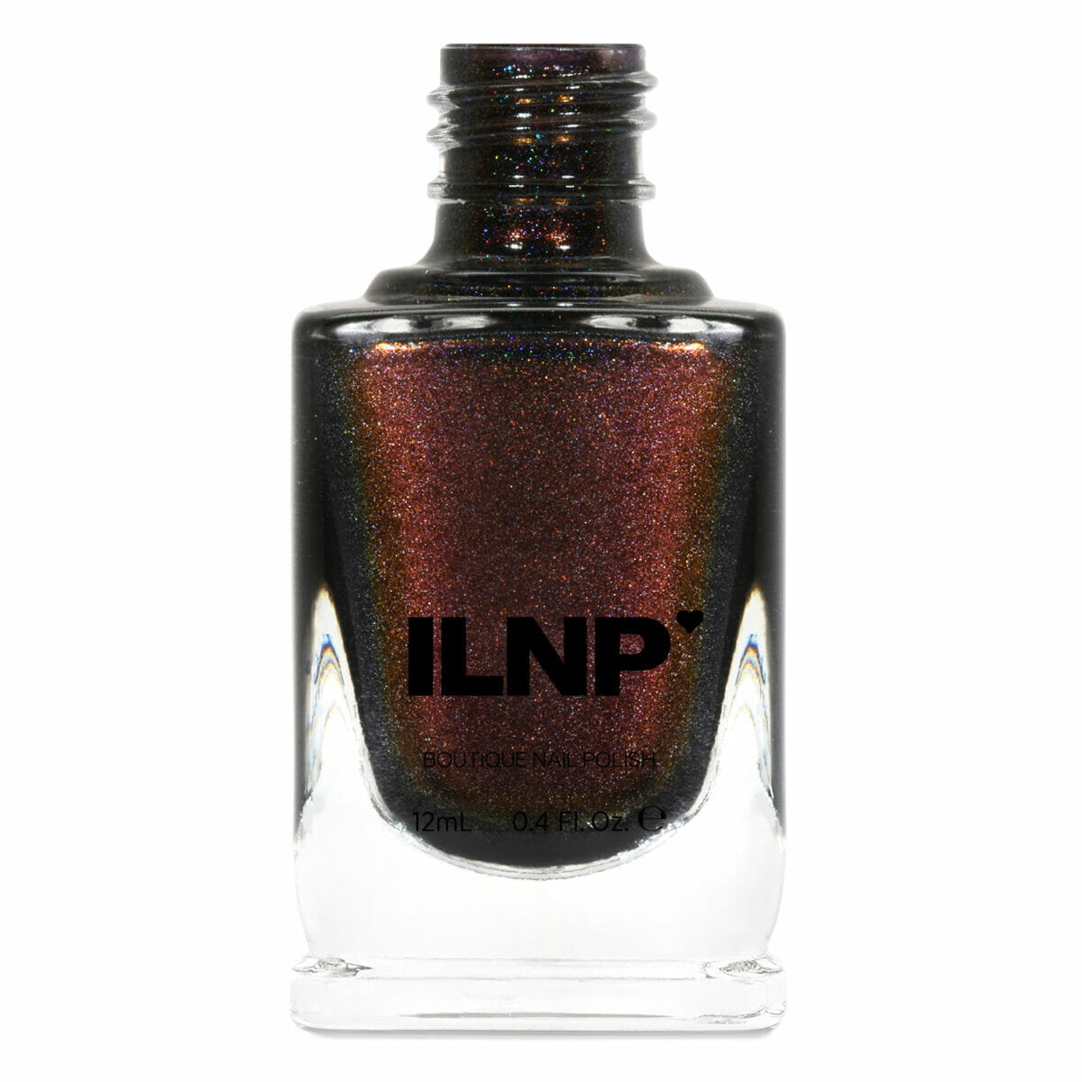 ILNP Dark Matter - Black to Red Magnetic Nail Polish