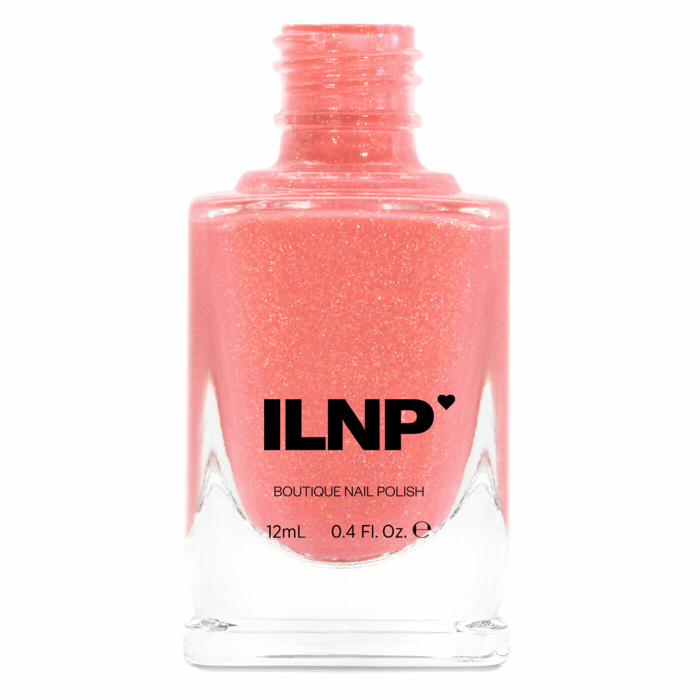 ILNP Riley - Coral Shimmer Holographic Nail Polish