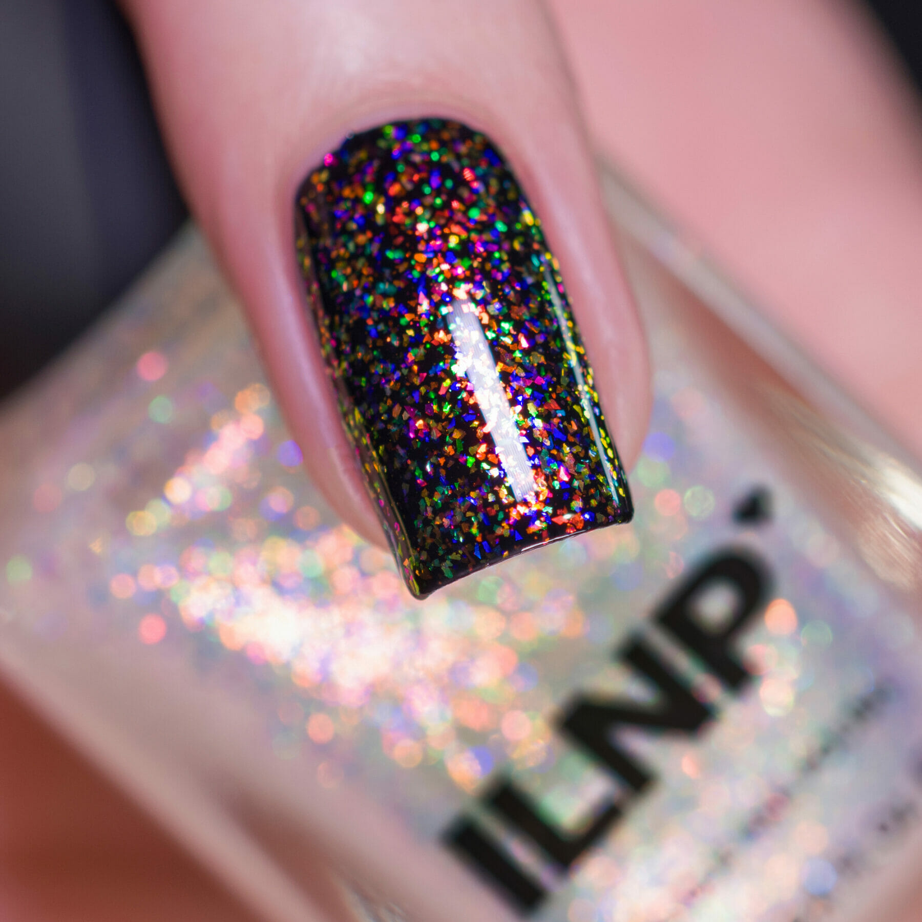 ILNP Boutique Effect Nail Polish | Clear-Based Topper Polishes