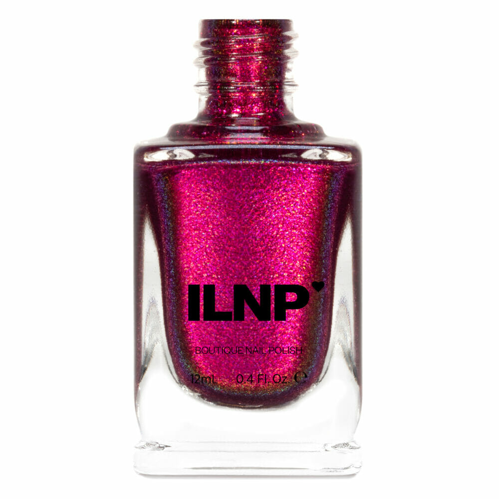 ILNP The Lighthouse - Intense Silver Ultra Holographic Metallic Nail Polish
