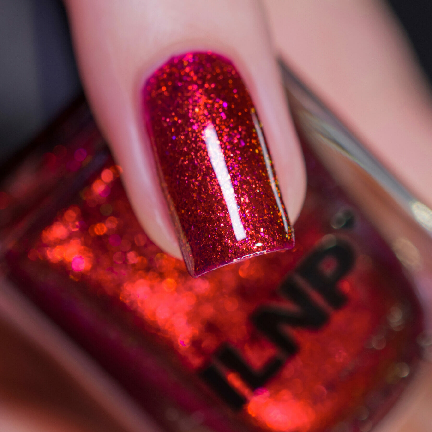 ILNP Fairy Floss - Pastel Pink Shimmer Nail Polish