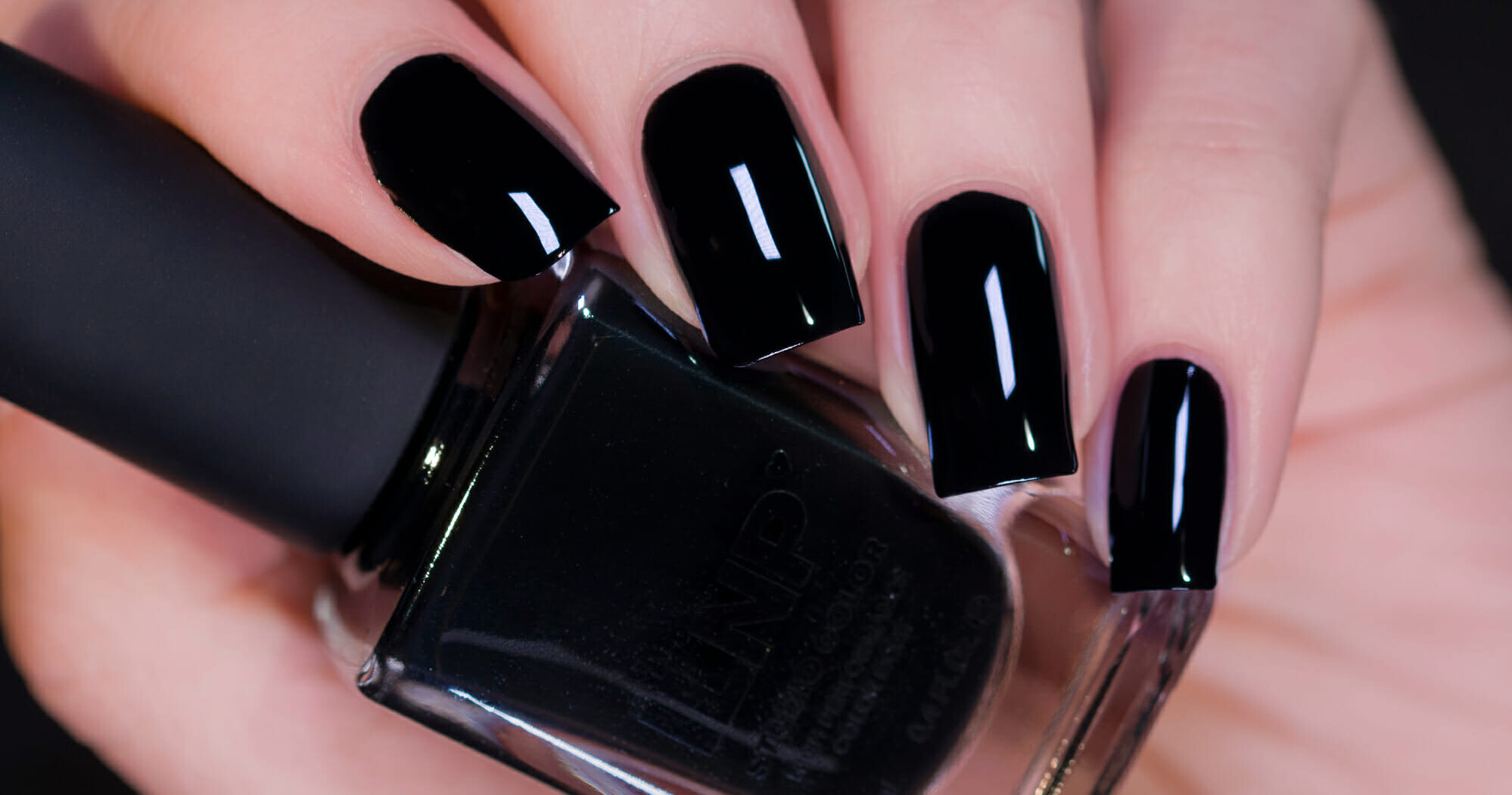 ILNP Ink - Intense Jet Black Studio Color Nail Polish