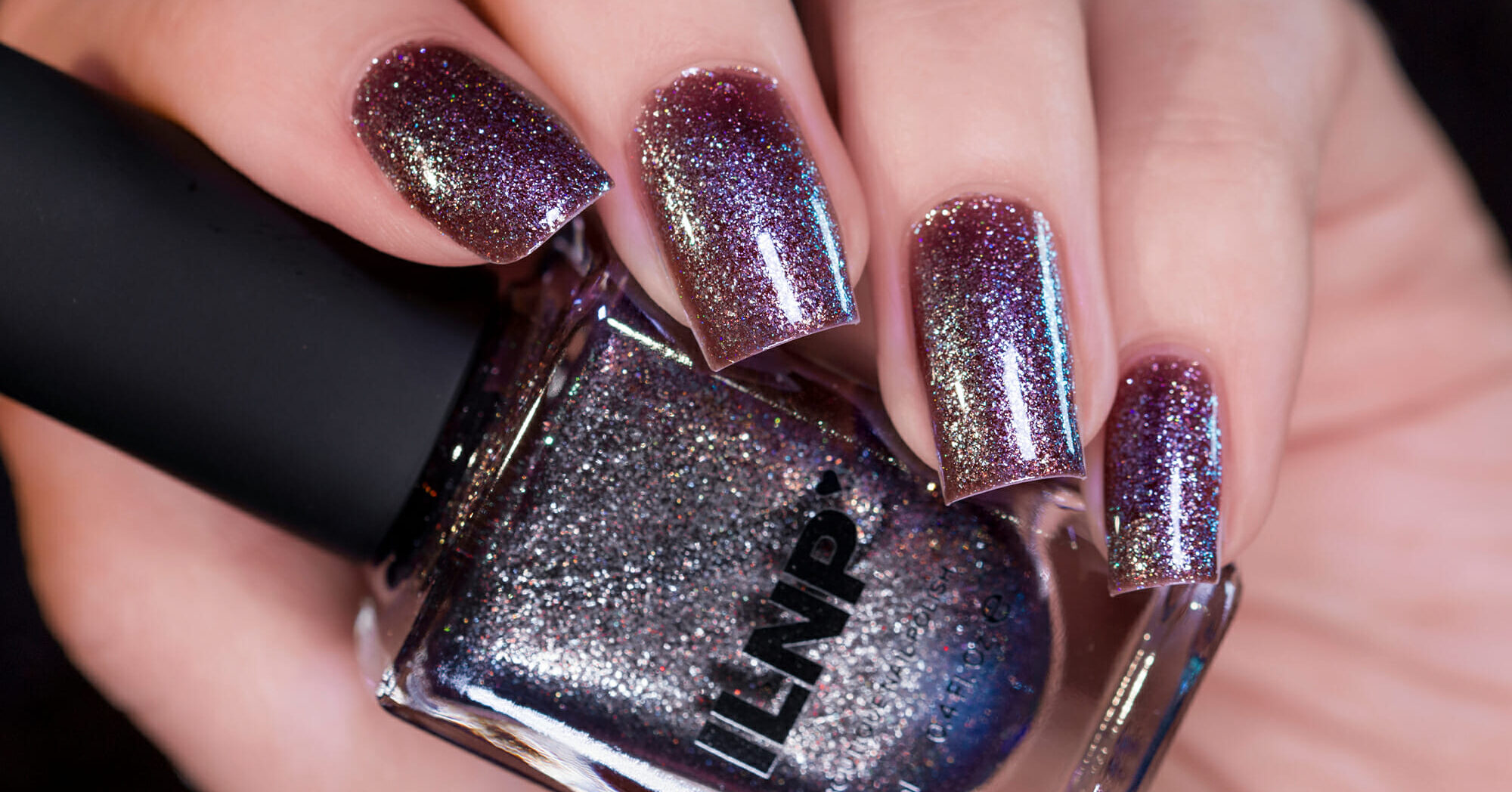 ILNP Moondust - Stellar Silver Holographic Shimmer Nail Polish