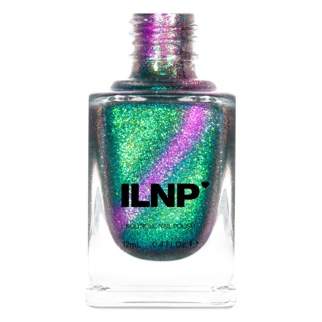 ILNP Warped - Green to Purple Magnetic Shimmer Nail Polish