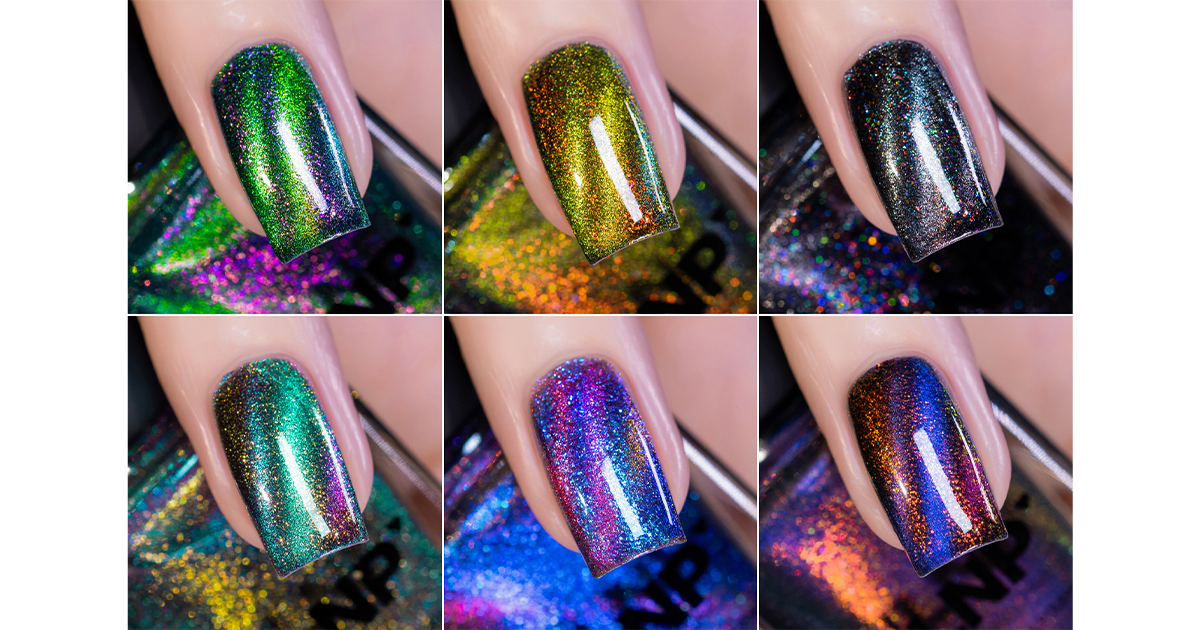 ILNP Twisted Collection - Mutated Magnetic Shimmer Nail Polishes