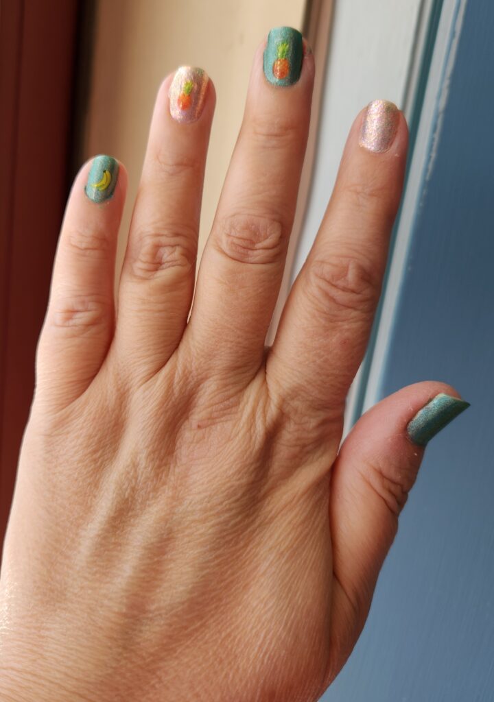 ILNP Ball Drop - Iridescent Flakie Topper Nail Polish