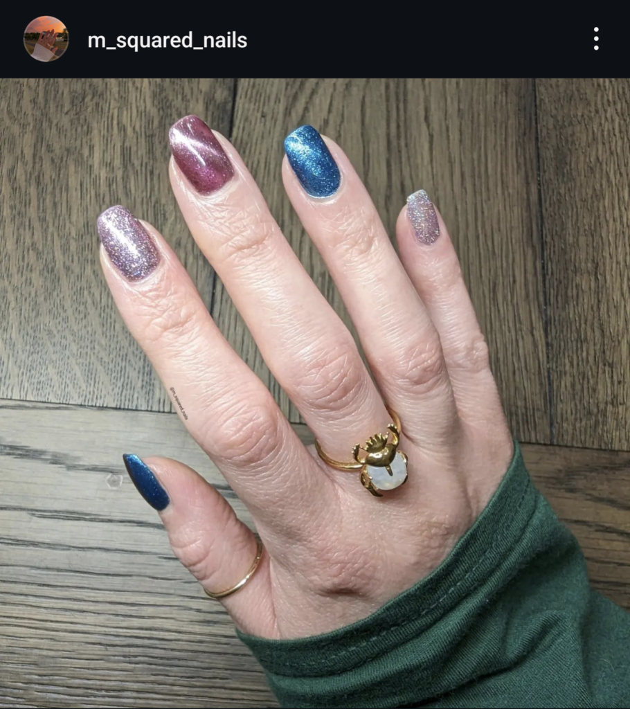 ILNP Zero Degrees - Midnight Blue Magnetic Nail Polish