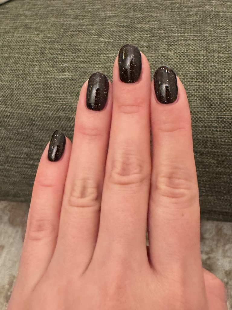 ILNP Bear Hug - Cozy Cocoa Brown Holographic Jelly Nail Polish