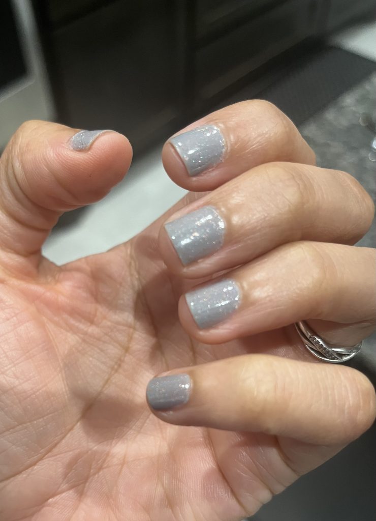 ILNP Tombstone - Bone Grey Holographic Nail Polish