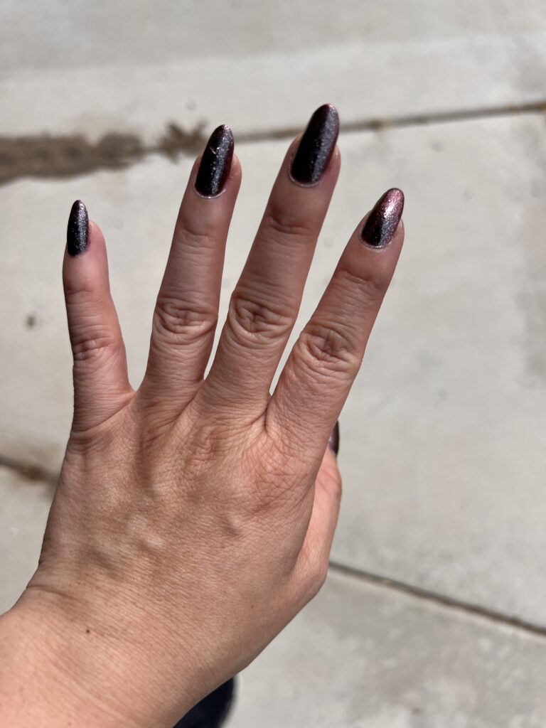 ILNP Grand Entrance - Gunmetal Metallic Duochrome Nail Polish