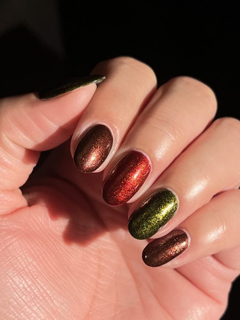 ILNP Penny - Red Copper Shimmer Nail Polish