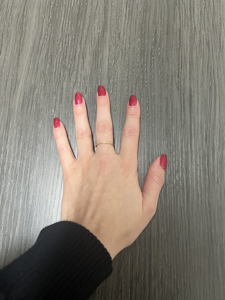 ILNP Say Love - Ruby Red Holographic Nail Polish