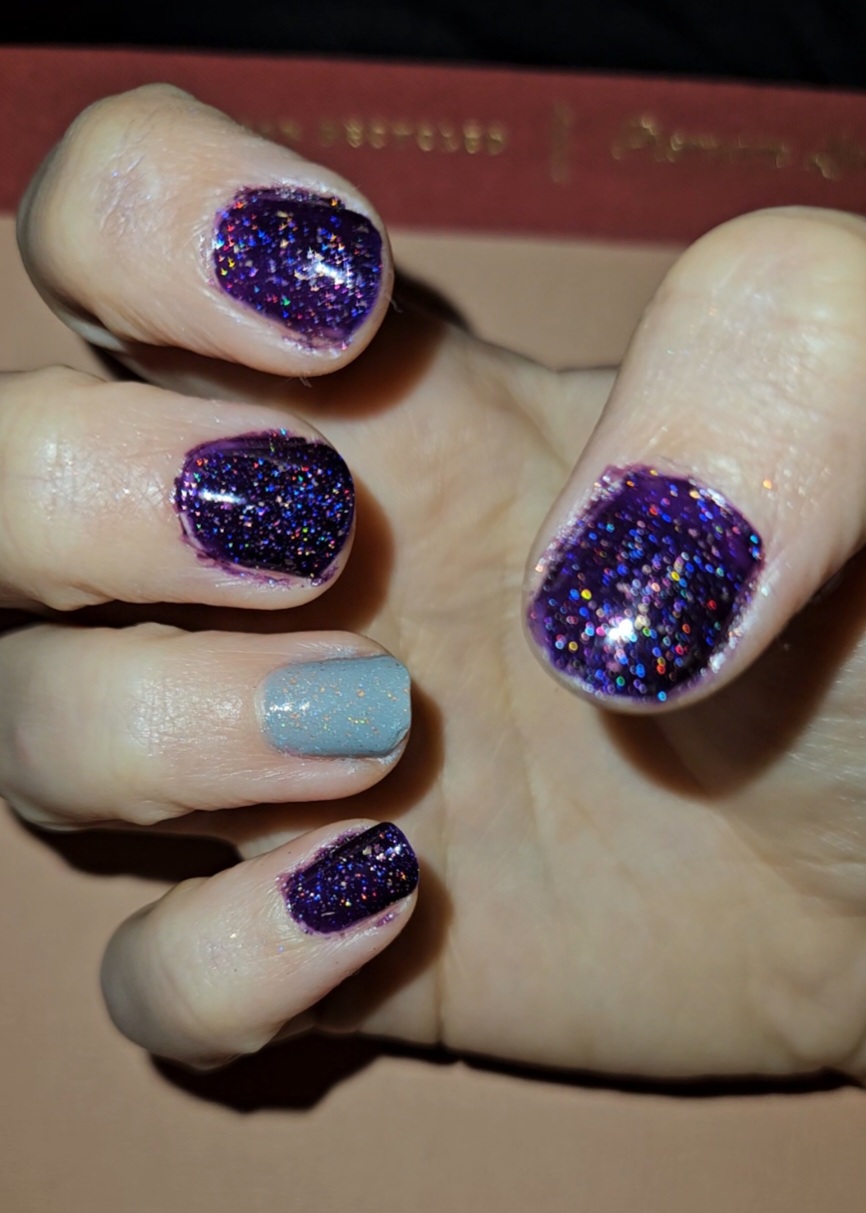 ILNP Tombstone - Bone Grey Holographic Nail Polish