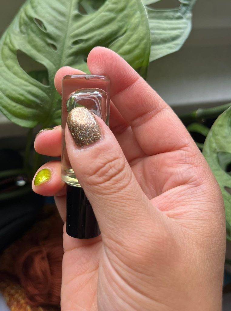 ILNP Pebble Path - Antique Brass Holographic Ultra Metallic Nail Polish